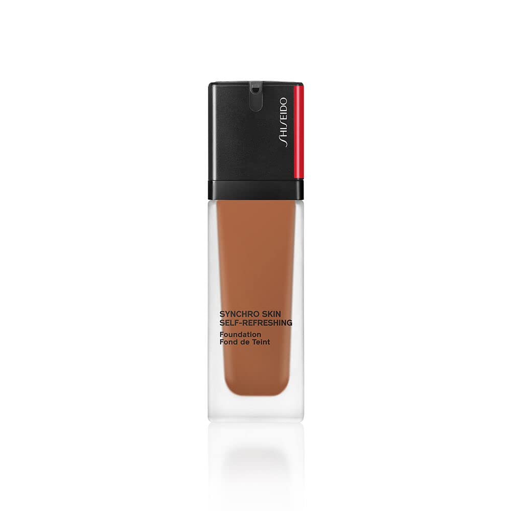 Shiseido Synchro Skin Self-Refreshing Foundation SPF 30, 450 Copper – Medium, Buildable Coverage ...
